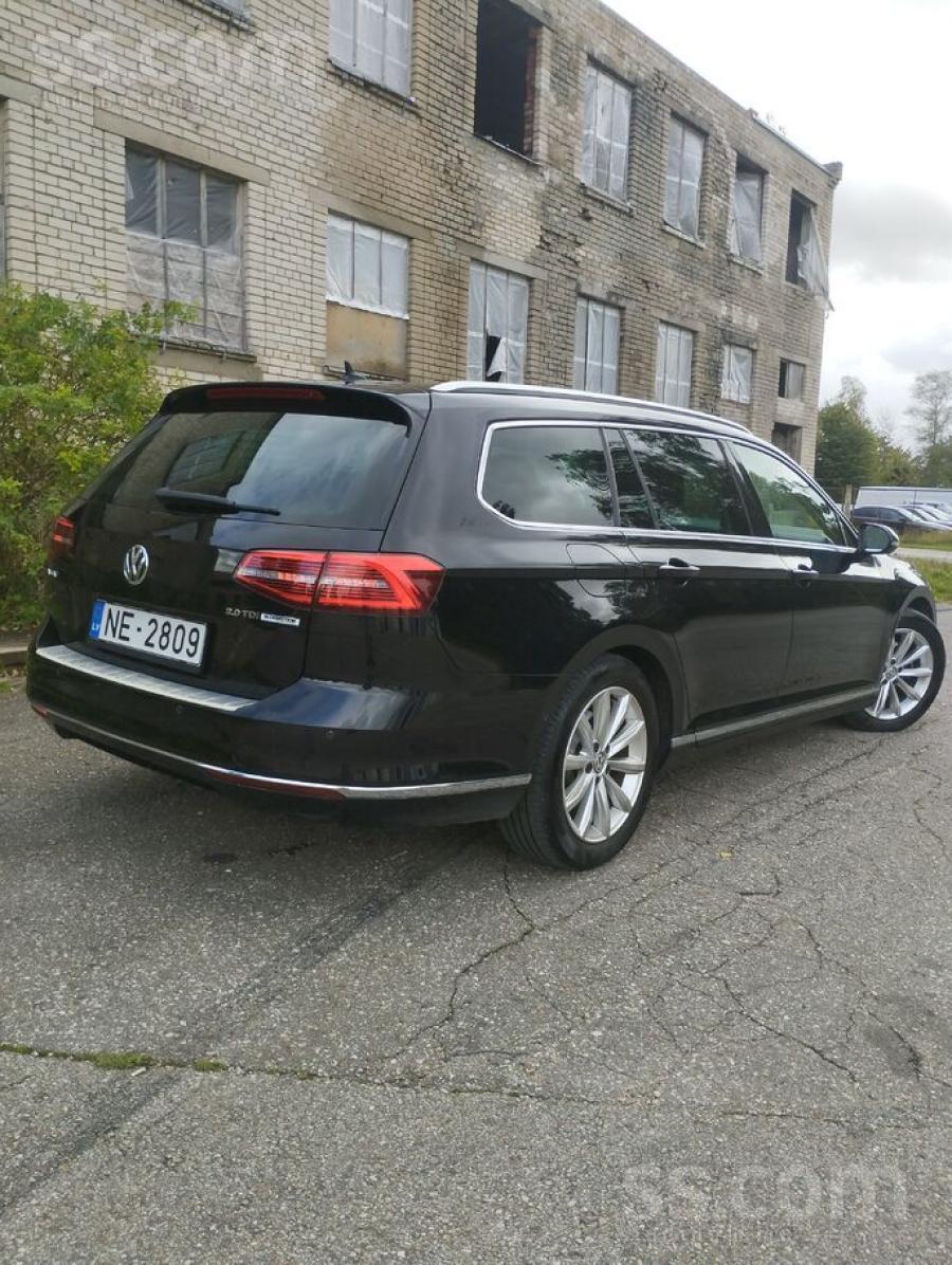Melns Volkswagen Passat B8 2017 Talsi, ar dzinēja tilpumu 2.00 L un nobraukumu 335 tūkst. km par 8750 €, foto 5 vietnē AUTOMOTO.COM.LV