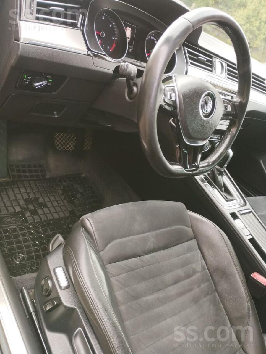 Melns Volkswagen Passat B8 2017 Talsi, ar dzinēja tilpumu 2.00 L un nobraukumu 335 tūkst. km par 8750 €, foto 9 vietnē AUTOMOTO.COM.LV