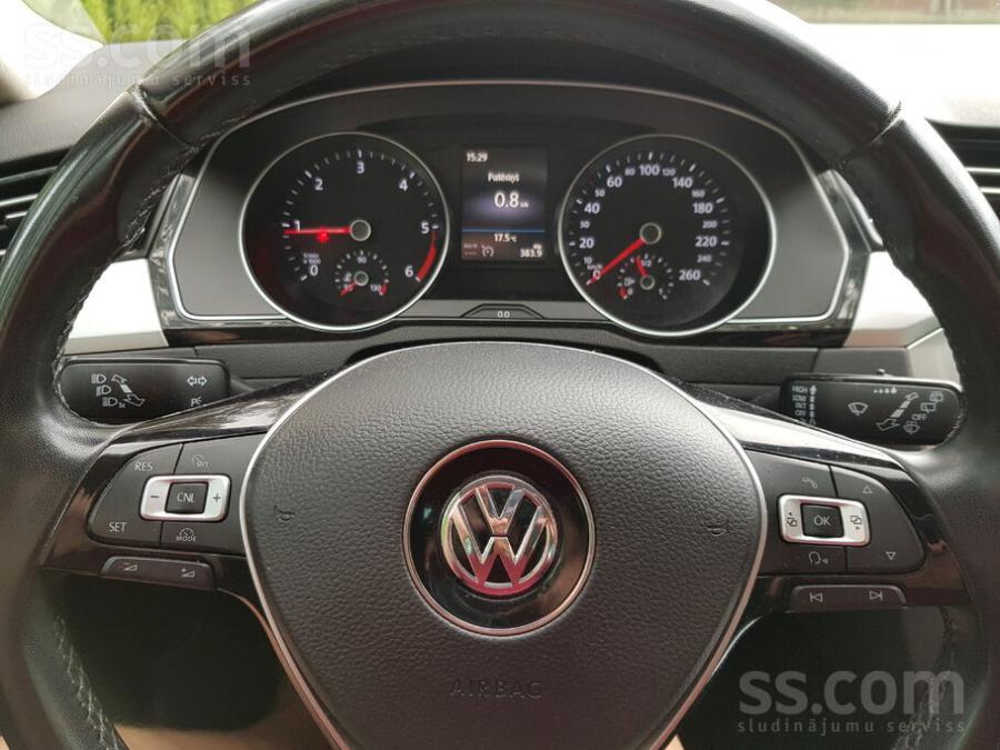 Melns Volkswagen Passat B8 2017 Valmiera, ar dzinēja tilpumu 2.00 L un nobraukumu 167 tūkst. km par 9990 €, foto 5 vietnē AUTOMOTO.COM.LV