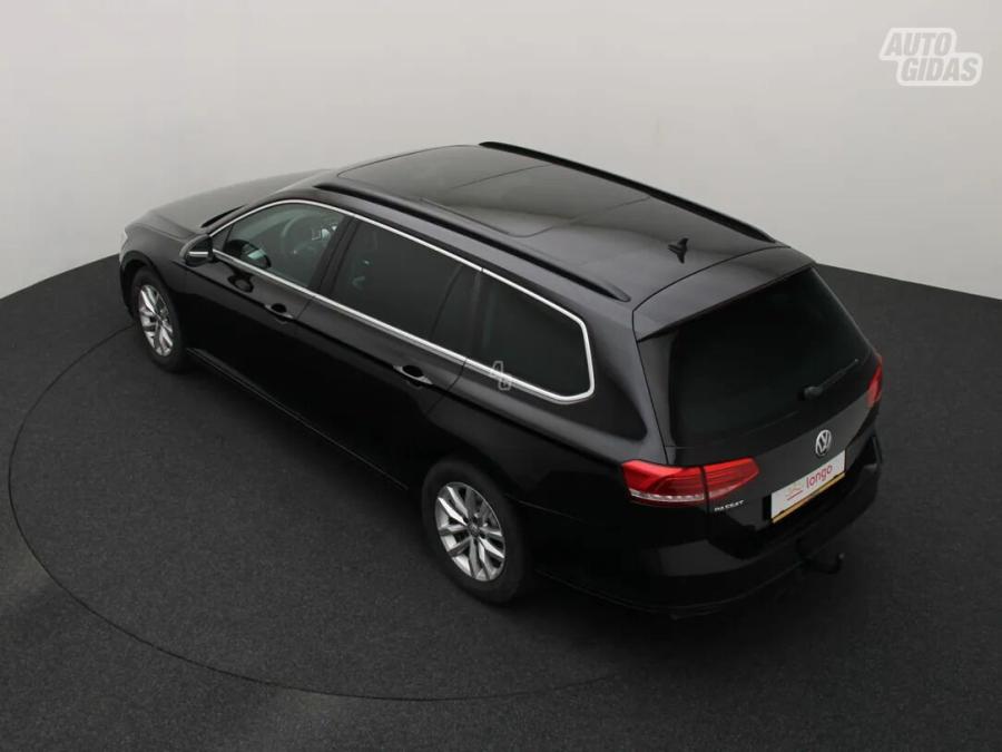 Black Volkswagen Passat B8 2018 in Vilnius, with an engine capacity of 1.40 L and mileage of 192 thousand km for 12199 €, photo 13 on AUTOMOTO.COM.LV