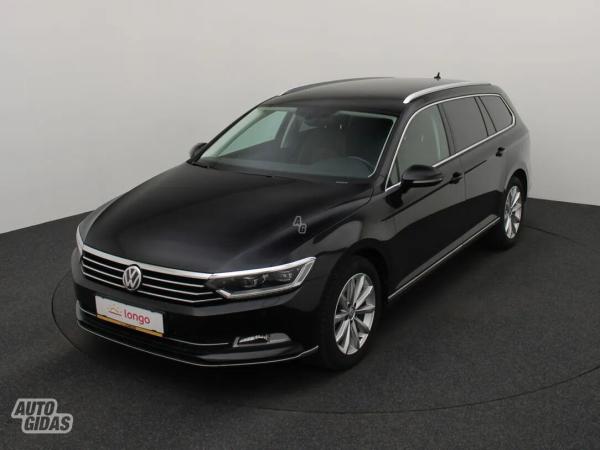 Black Volkswagen Passat B8 2018 in Vilnius, with an engine capacity of 1.60 L and mileage of 131 thousand km for 14999 €, photo 1 on AUTOMOTO.COM.LV