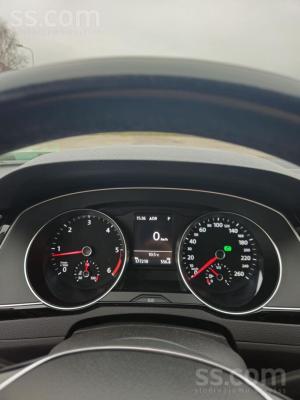 Black Volkswagen Passat B8 2018 in Riga, with an engine capacity of 1.60 L and mileage of 185 thousand km for 11555 €, photo 7 on AUTOMOTO.COM.LV