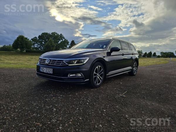 Black Volkswagen Passat B8 2018 in Jelgava, with an engine capacity of 2.00 L and mileage of 175 thousand km for 15950 €, photo 1 on AUTOMOTO.COM.LV