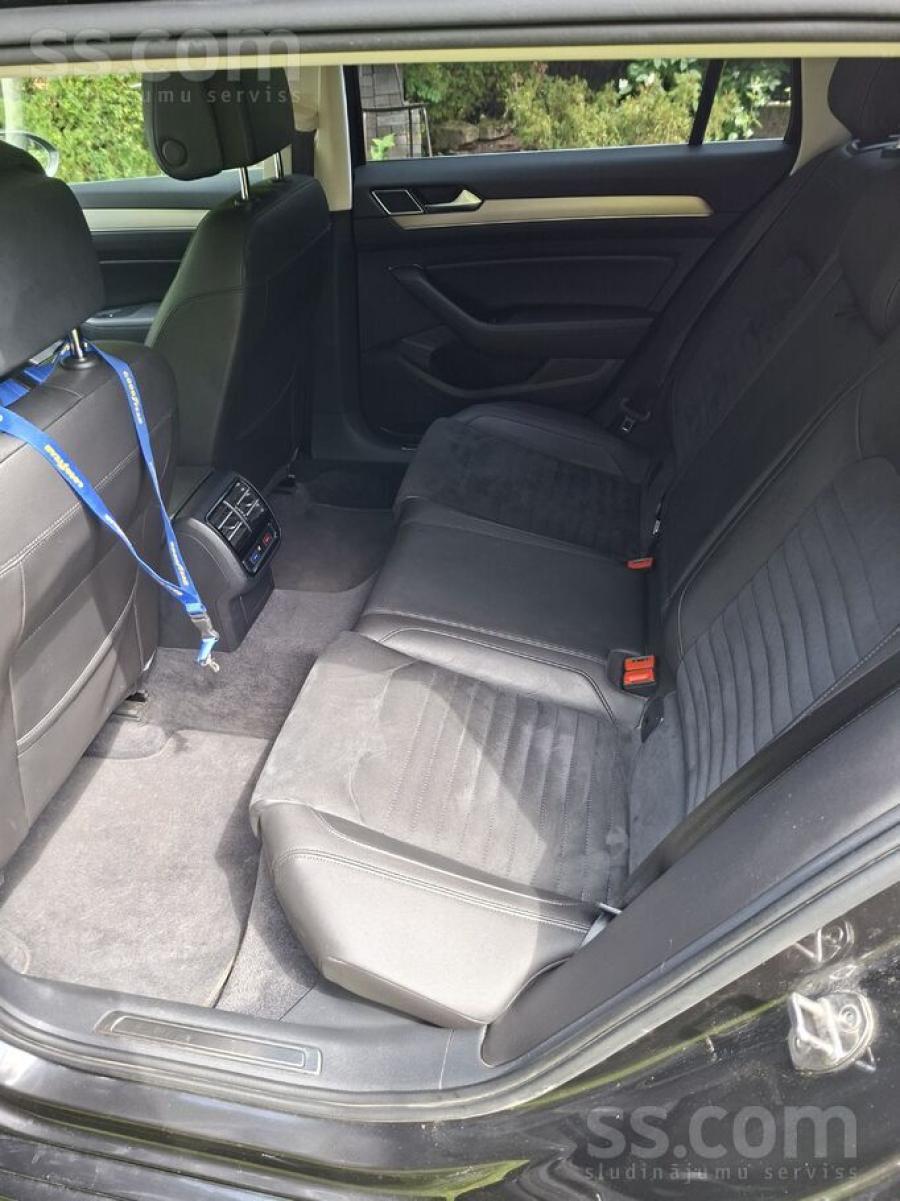 Melns Volkswagen Passat B8 2018 Jelgava, ar dzinēja tilpumu 2.00 L un nobraukumu 175 tūkst. km par 15950 €, foto 7 vietnē AUTOMOTO.COM.LV
