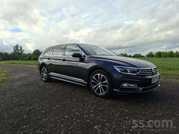 Black Volkswagen Passat B8 2018 in Jelgava, with an engine capacity of 2.00 L and mileage of 175 thousand km for 15950 €, photo 8 on AUTOMOTO.COM.LV