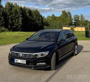 Black Volkswagen Passat B8 2018 in Cesis, with an engine capacity of 1.60 L and mileage of 221 thousand km for 12850 €, photo 3 on AUTOMOTO.COM.LV