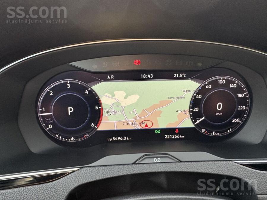 Black Volkswagen Passat B8 2018 in Cesis, with an engine capacity of 1.60 L and mileage of 221 thousand km for 12850 €, photo 14 on AUTOMOTO.COM.LV