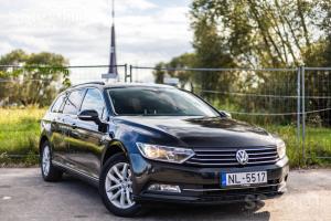 Black Volkswagen Passat B8 2018 in Riga, with an engine capacity of 2.00 L and mileage of 328 thousand km for 8590 €, photo 3 on AUTOMOTO.COM.LV