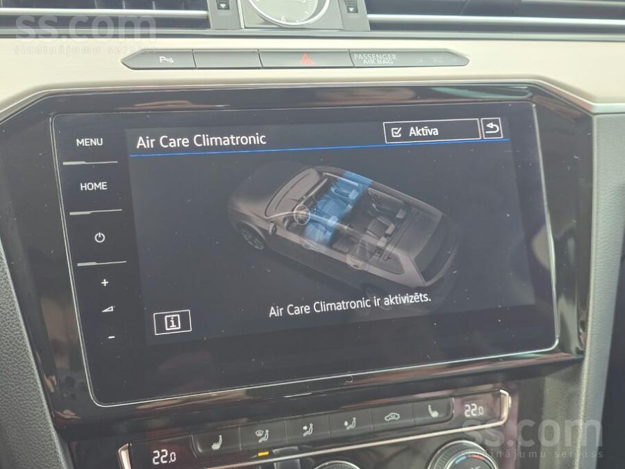 Melns Volkswagen Passat B8 2018 Rīga, ar dzinēja tilpumu 2.00 L un nobraukumu 192 tūkst. km par 15400 €, foto 16 vietnē AUTOMOTO.COM.LV