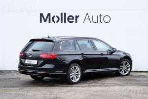 Black Volkswagen Passat B8 2018 in Riga, with an engine capacity of 2.00 L and mileage of 180 thousand km for 13800 €, photo 5 on AUTOMOTO.COM.LV