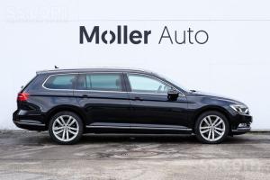 Black Volkswagen Passat B8 2018 in Riga, with an engine capacity of 2.00 L and mileage of 180 thousand km for 13800 €, photo 6 on AUTOMOTO.COM.LV