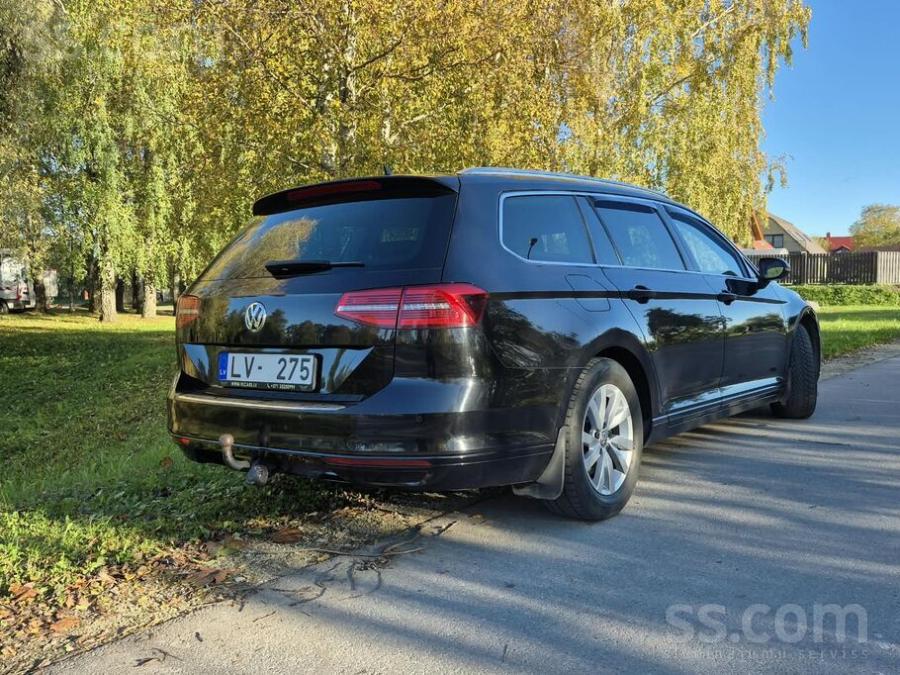 Черный Фольксваген Пассат Б8 2018 в Рига, объемом двигателя 1.60 л и пробегом 370 тыс. км за 7950 €, фото 4 на AUTOMOTO.COM.LV