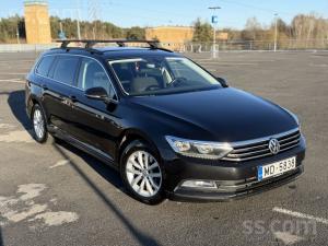 Melns Volkswagen Passat B8 2019 Rīga, ar dzinēja tilpumu 1.50 L un nobraukumu 194 tūkst. km par 11500 €, foto  vietnē AUTOMOTO.COM.LV
