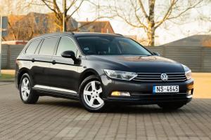 Black Volkswagen Passat B8 2019 in Jelgava, with an engine capacity of 2.00 L and mileage of 248 thousand km for 13200 €, photo  on AUTOMOTO.COM.LV