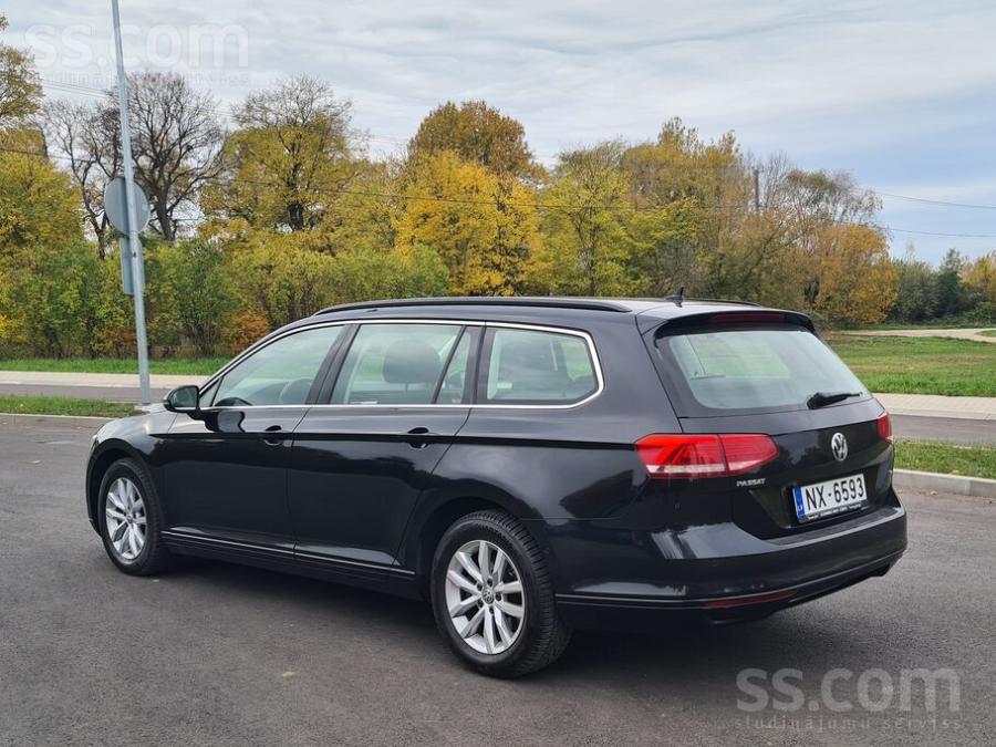 Black Volkswagen Passat B8 2019 in Riga, with an engine capacity of 2.00 L and mileage of 200 thousand km for 12800 €, photo 4 on AUTOMOTO.COM.LV
