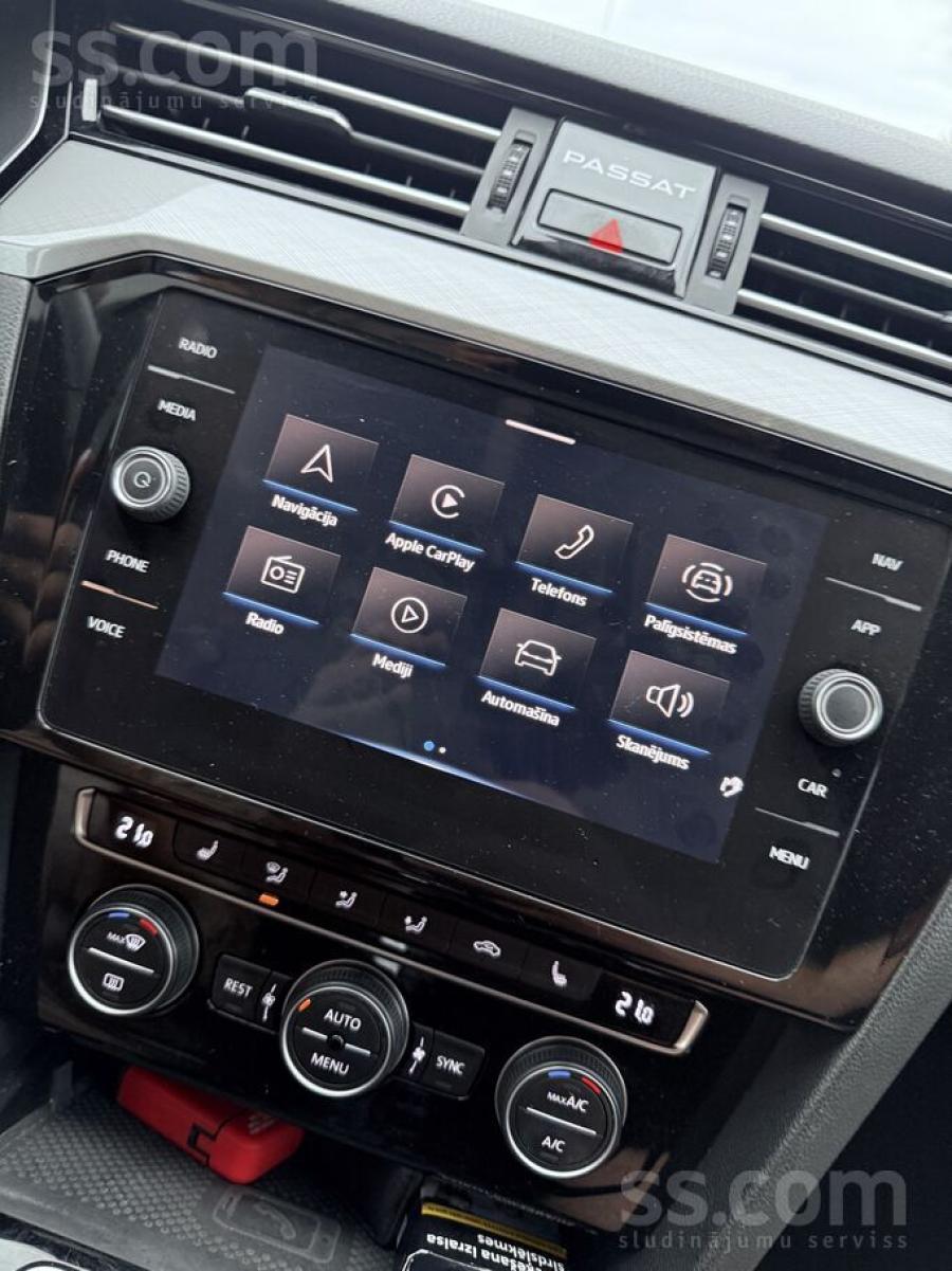 Melns Volkswagen Passat B8 2019 Rīga, ar dzinēja tilpumu 2.00 L un nobraukumu 0 tūkst. km par 11900 €, foto 12 vietnē AUTOMOTO.COM.LV