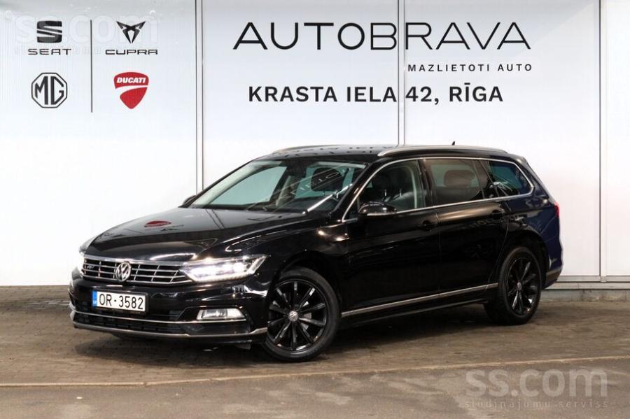 Melns Volkswagen Passat B8 2019 Rīga, ar dzinēja tilpumu 2.00 L un nobraukumu 224 tūkst. km par 13490 €, foto 1 vietnē AUTOMOTO.COM.LV