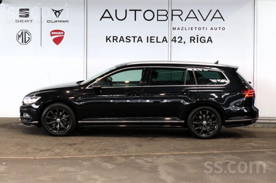 Melns Volkswagen Passat B8 2019 Rīga, ar dzinēja tilpumu 2.00 L un nobraukumu 224 tūkst. km par 13490 €, foto 5 vietnē AUTOMOTO.COM.LV