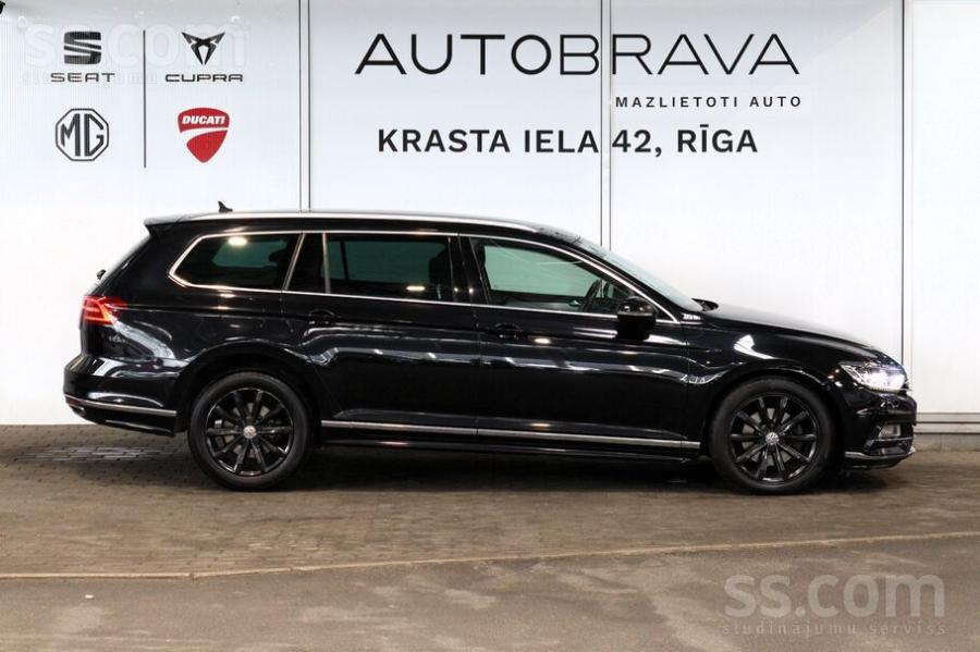 Melns Volkswagen Passat B8 2019 Rīga, ar dzinēja tilpumu 2.00 L un nobraukumu 224 tūkst. km par 13490 €, foto 6 vietnē AUTOMOTO.COM.LV
