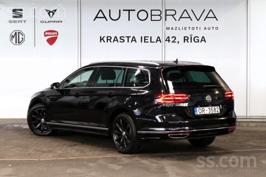Melns Volkswagen Passat B8 2019 Rīga, ar dzinēja tilpumu 2.00 L un nobraukumu 224 tūkst. km par 13490 €, foto 7 vietnē AUTOMOTO.COM.LV