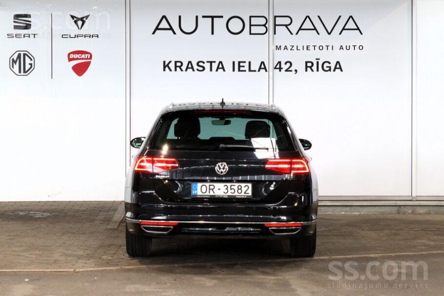 Melns Volkswagen Passat B8 2019 Rīga, ar dzinēja tilpumu 2.00 L un nobraukumu 224 tūkst. km par 13490 €, foto 8 vietnē AUTOMOTO.COM.LV