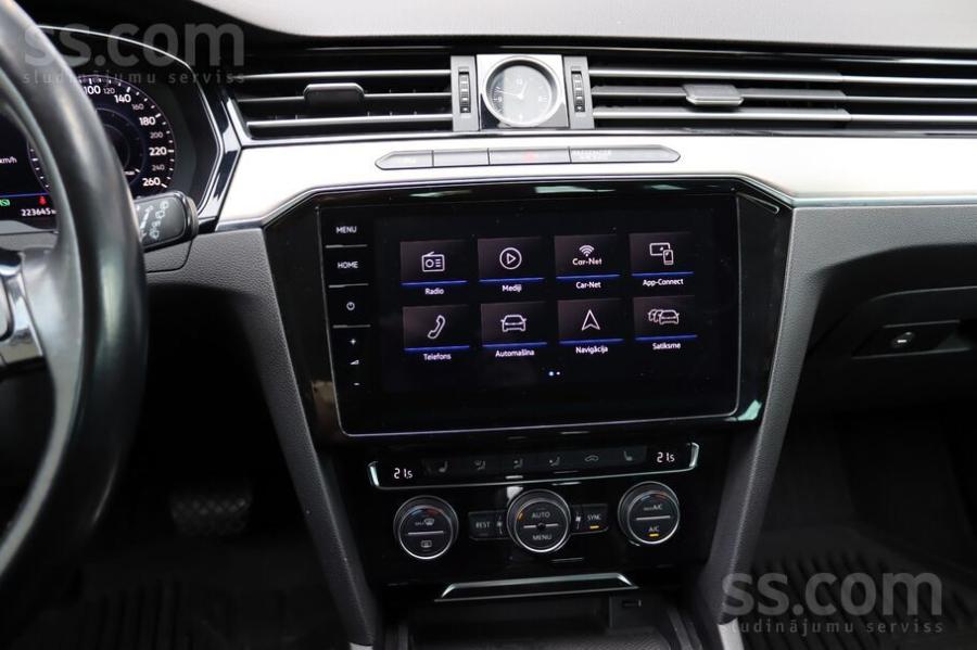 Melns Volkswagen Passat B8 2019 Rīga, ar dzinēja tilpumu 2.00 L un nobraukumu 224 tūkst. km par 13490 €, foto 13 vietnē AUTOMOTO.COM.LV