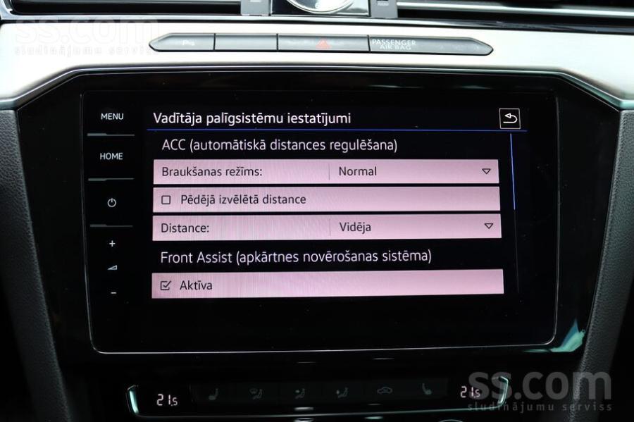 Melns Volkswagen Passat B8 2019 Rīga, ar dzinēja tilpumu 2.00 L un nobraukumu 224 tūkst. km par 13490 €, foto 17 vietnē AUTOMOTO.COM.LV