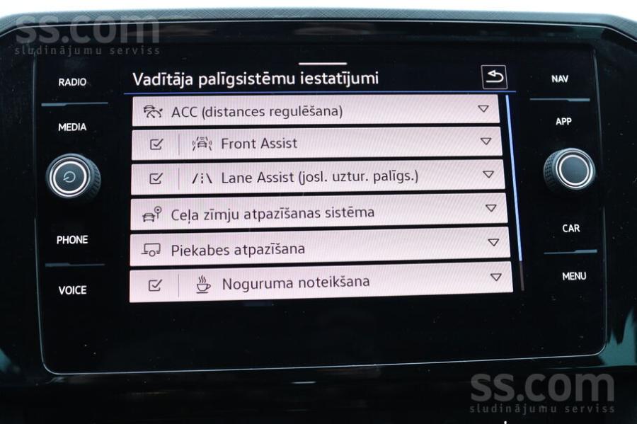 Черный Фольксваген Пассат Б8 2020 в Рига, объемом двигателя 1.50 л и пробегом 119 тыс. км за 15800 €, фото 17 на AUTOMOTO.COM.LV