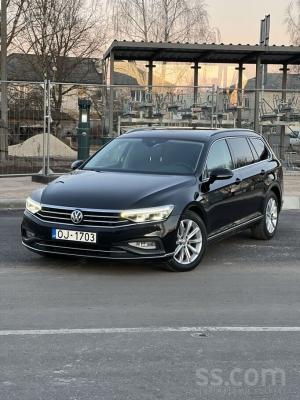 Melns Volkswagen Passat B8 2020 Rīga, ar dzinēja tilpumu 2.00 L un nobraukumu 260 tūkst. km par 16350 €, foto  vietnē AUTOMOTO.COM.LV