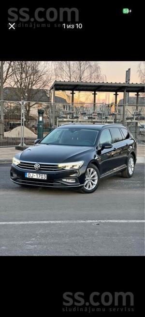Black Volkswagen Passat B8 2020 in Riga, with an engine capacity of 2.00 L and mileage of 273 thousand km for 14900 €, photo 2 on AUTOMOTO.COM.LV