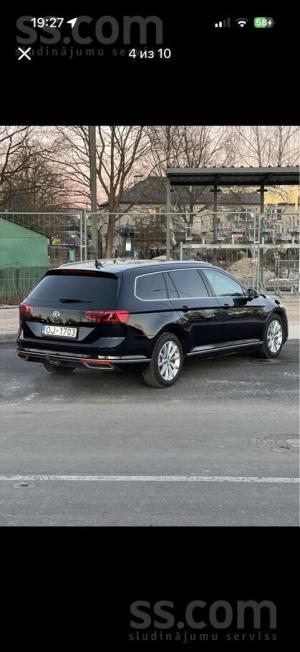 Black Volkswagen Passat B8 2020 in Riga, with an engine capacity of 2.00 L and mileage of 273 thousand km for 14900 €, photo 4 on AUTOMOTO.COM.LV