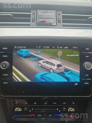 Melns Volkswagen Passat B8 2020 Rīga, ar dzinēja tilpumu 2.00 L un nobraukumu 233 tūkst. km par 14850 €, foto 8 vietnē AUTOMOTO.COM.LV