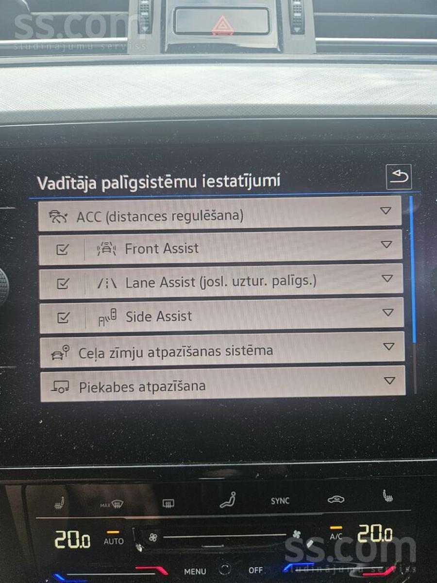 Melns Volkswagen Passat B8 2020 Rīga, ar dzinēja tilpumu 2.00 L un nobraukumu 233 tūkst. km par 14850 €, foto 9 vietnē AUTOMOTO.COM.LV
