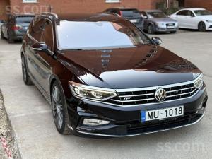 Black Volkswagen Passat B8 2021 in Daugavpils, with an engine capacity of 2.00 L and mileage of 53 thousand km for 31600 €, photo 2 on AUTOMOTO.COM.LV