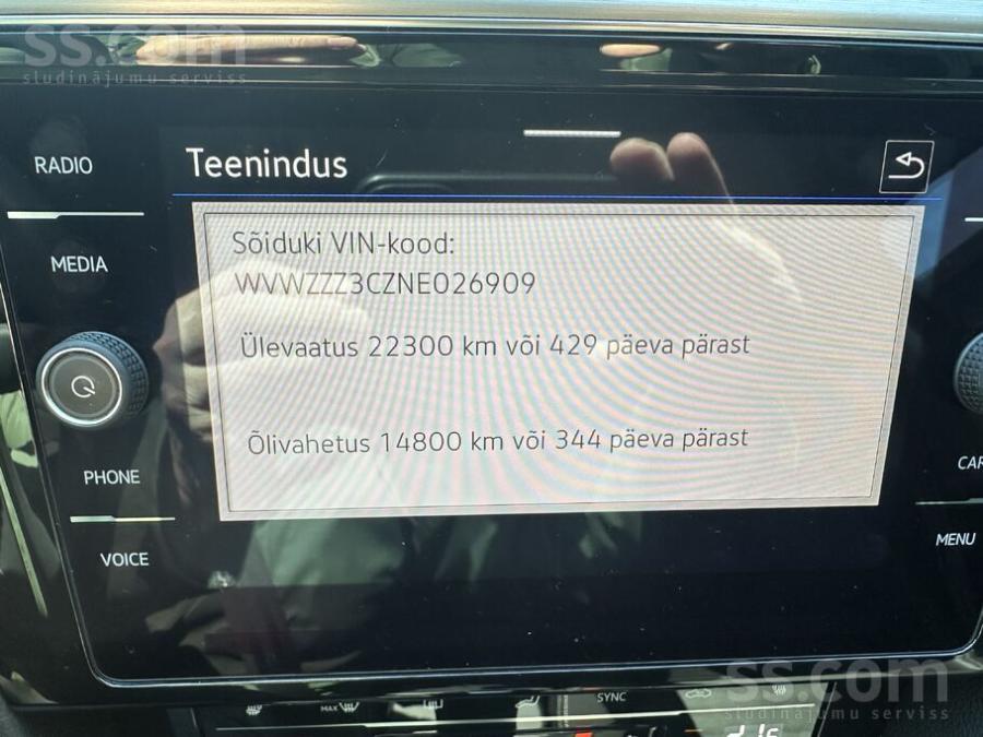 Черный Фольксваген Пассат Б8 2021 в Таллин, объемом двигателя 2.00 л и пробегом 36 тыс. км за 26900 €, фото 31 на AUTOMOTO.COM.LV