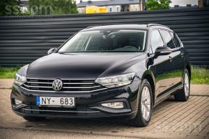 Black Volkswagen Passat B8 2021 in Riga, with an engine capacity of 2.00 L and mileage of 0 thousand km for 13990 €, photo  on AUTOMOTO.COM.LV