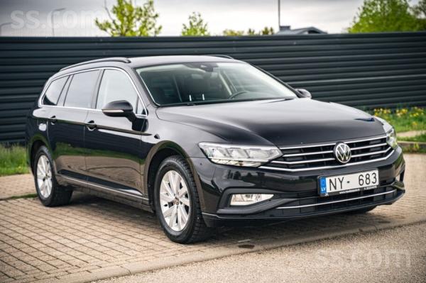 Black Volkswagen Passat B8 2021 in Riga, with an engine capacity of 2.00 L and mileage of 0 thousand km for 13990 €, photo 3 on AUTOMOTO.COM.LV