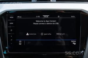 Black Volkswagen Passat B8 2021 in Riga, with an engine capacity of 1.40 L and mileage of 92 thousand km for 23500 €, photo 21 on AUTOMOTO.COM.LV