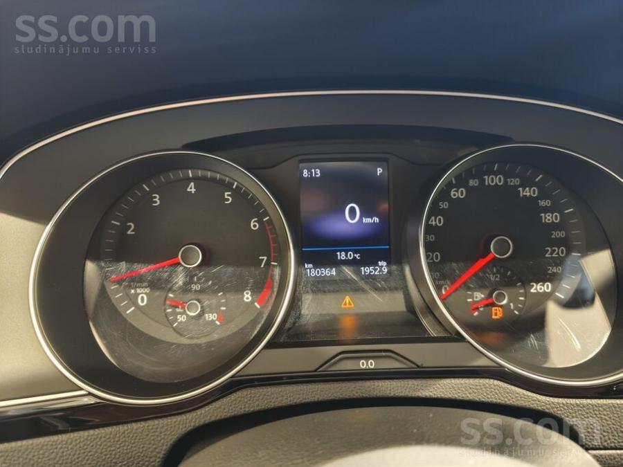 Black Volkswagen Passat B8 2021 in Riga, with an engine capacity of 1.50 L and mileage of 180 thousand km for 14490 €, photo 9 on AUTOMOTO.COM.LV