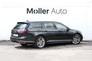 Black Volkswagen Passat B8 2021 in Riga, with an engine capacity of 2.00 L and mileage of 152 thousand km for 24050 €, photo 5 on AUTOMOTO.COM.LV