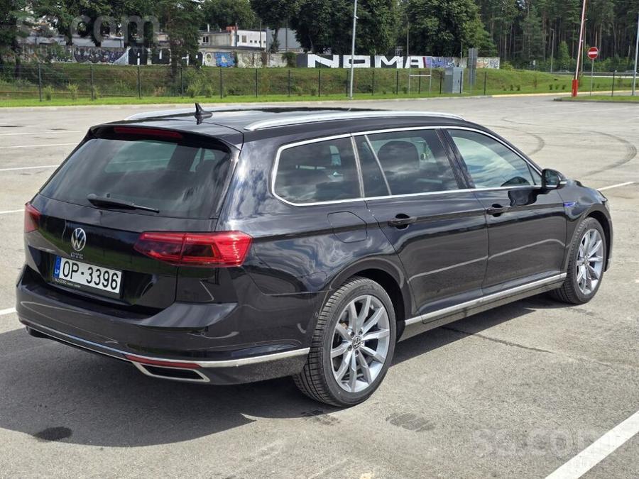 Black Volkswagen Passat B8 2021 in Riga, with an engine capacity of 1.40 L and mileage of 189 thousand km for 21500 €, photo 6 on AUTOMOTO.COM.LV