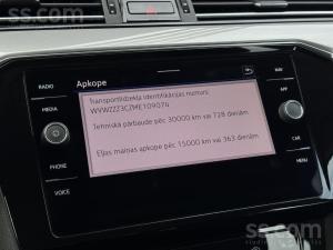 Black Volkswagen Passat B8 2021 in Valmiera, with an engine capacity of 2.00 L and mileage of 136 thousand km for 16500 €, photo 19 on AUTOMOTO.COM.LV