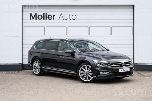 Black Volkswagen Passat B8 2022 in Riga, with an engine capacity of 2.00 L and mileage of 142 thousand km for 23950 €, photo 2 on AUTOMOTO.COM.LV