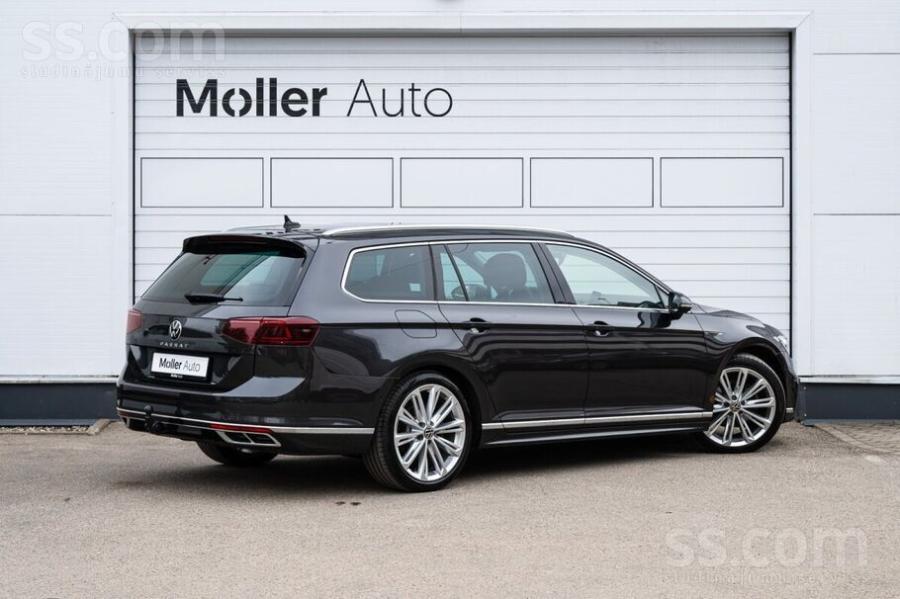 Melns Volkswagen Passat B8 2022 Rīga, ar dzinēja tilpumu 2.00 L un nobraukumu 142 tūkst. km par 23950 €, foto 4 vietnē AUTOMOTO.COM.LV