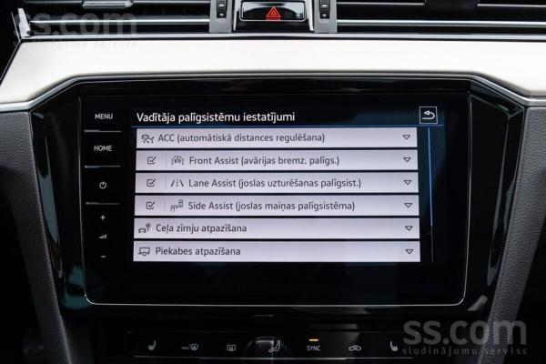 Black Volkswagen Passat B8 2022 in Riga, with an engine capacity of 2.00 L and mileage of 142 thousand km for 23950 €, photo 10 on AUTOMOTO.COM.LV