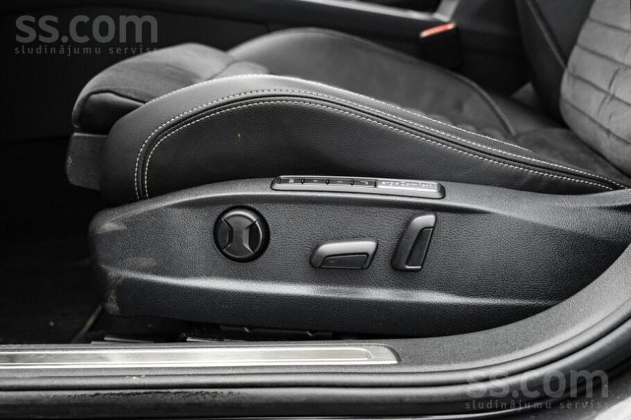 Black Volkswagen Passat B8 2022 in Riga, with an engine capacity of 2.00 L and mileage of 155 thousand km for 22900 €, photo 15 on AUTOMOTO.COM.LV