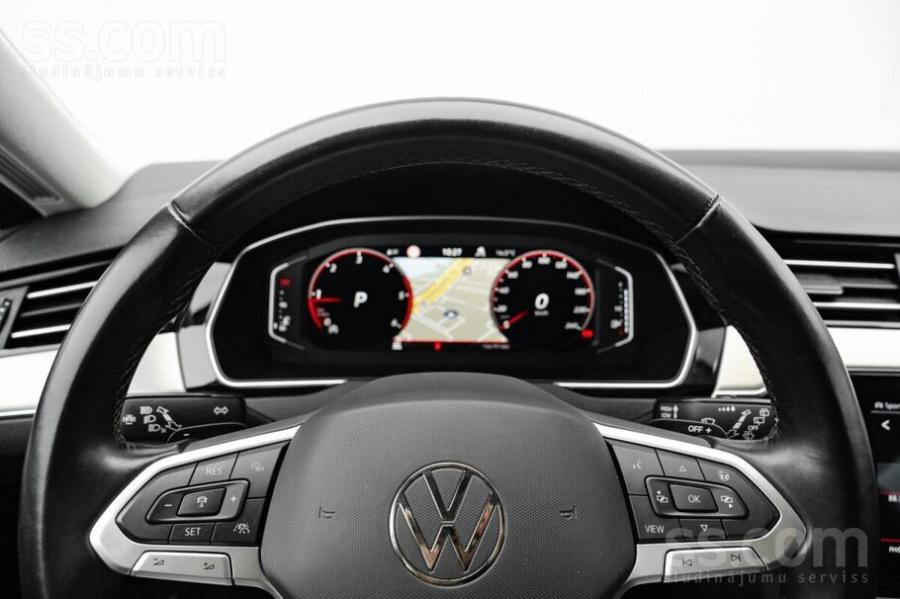 Black Volkswagen Passat B8 2022 in Riga, with an engine capacity of 2.00 L and mileage of 155 thousand km for 22900 €, photo 24 on AUTOMOTO.COM.LV