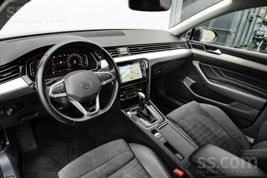 Black Volkswagen Passat B8 2022 in Riga, with an engine capacity of 2.00 L and mileage of 155 thousand km for 22900 €, photo 36 on AUTOMOTO.COM.LV