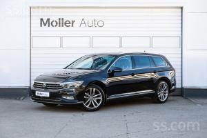Black Volkswagen Passat B8 2022 in Riga, with an engine capacity of 2.00 L and mileage of 151 thousand km for 21950 €, photo  on AUTOMOTO.COM.LV