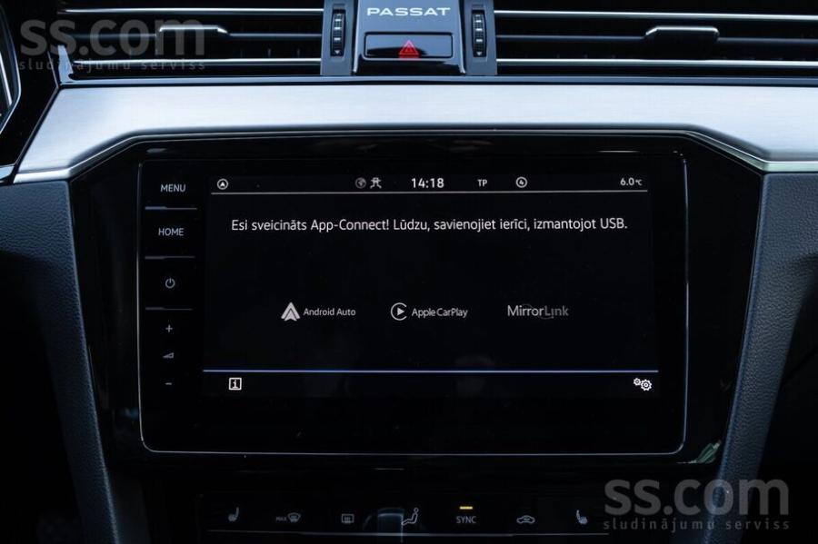 Melns Volkswagen Passat B8 2022 Rīga, ar dzinēja tilpumu 2.00 L un nobraukumu 151 tūkst. km par 21950 €, foto 15 vietnē AUTOMOTO.COM.LV